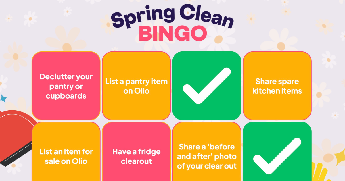 Spring Clean Bingo